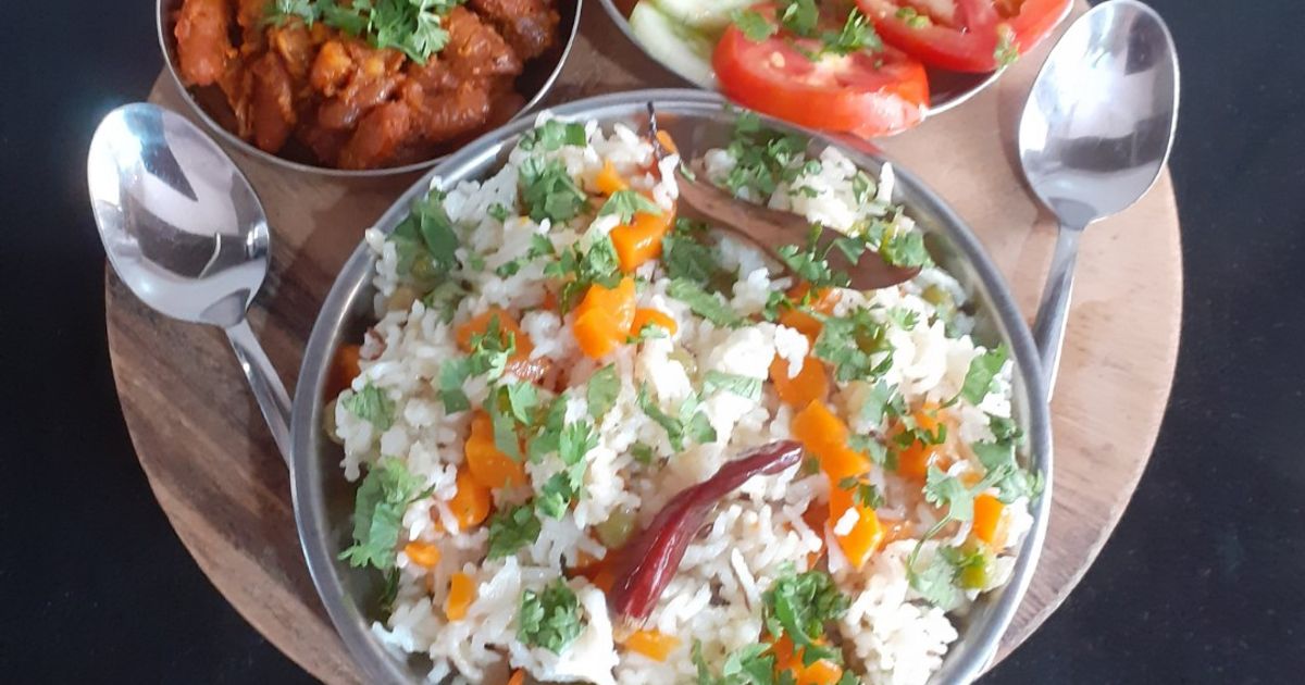 Carrot Pulao Recipe by Bhavnaben Adhiya - Cookpad