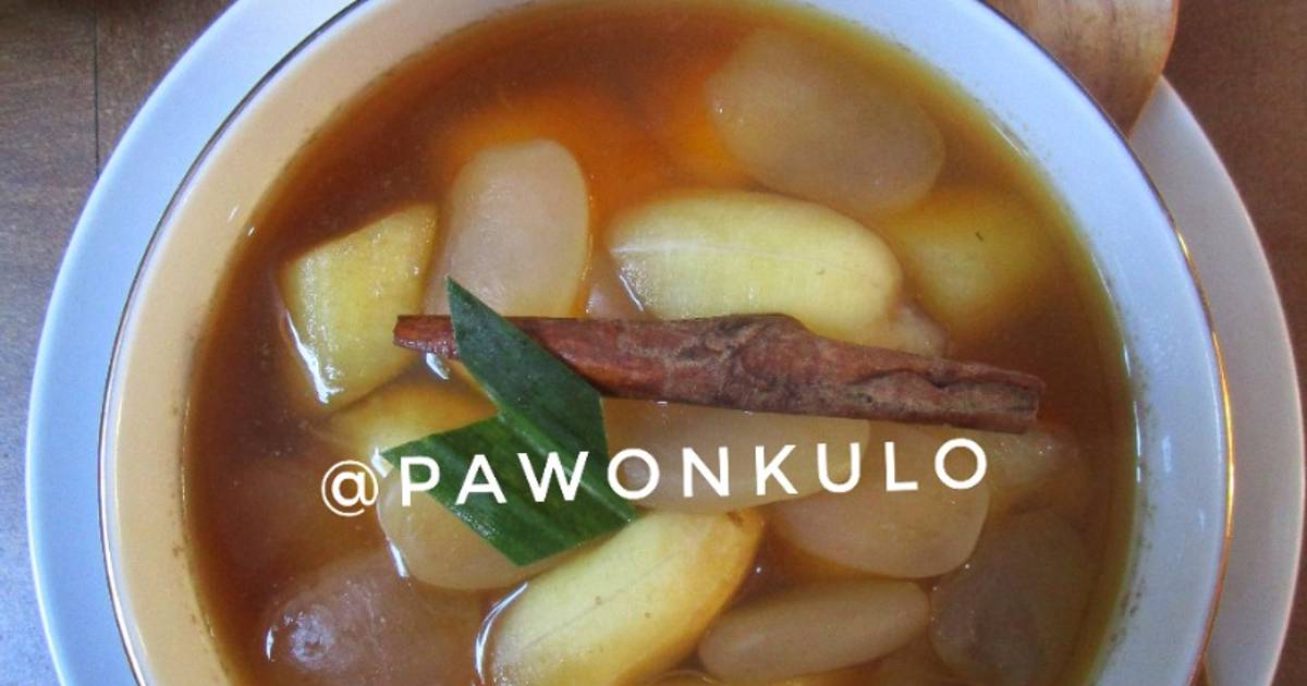 Resep Setup Pisang Kolang Kaling oleh pawonkulo - Cookpad