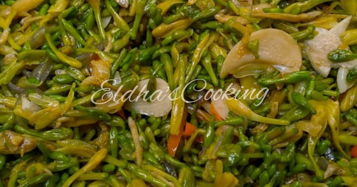 Resep Oseng Bunga Pepaya oleh Eldha - Cookpad