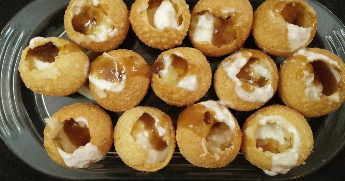 Simple stuffed Golgappa Recipe by DrSwati Verma - Cookpad