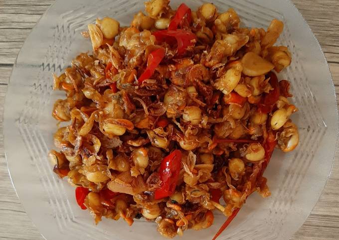 Resep Kerang Simping Pedas Manis oleh Crissa Putri - Cookpad