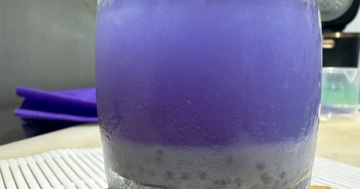 42 resep es yakult bunga telang enak dan mudah - Cookpad