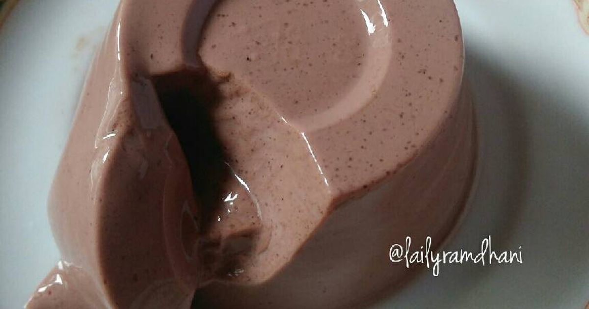 Resep Simple Ekonomis Silky Pudding / Pudding Sutera / Pudding Puyo Kw ...
