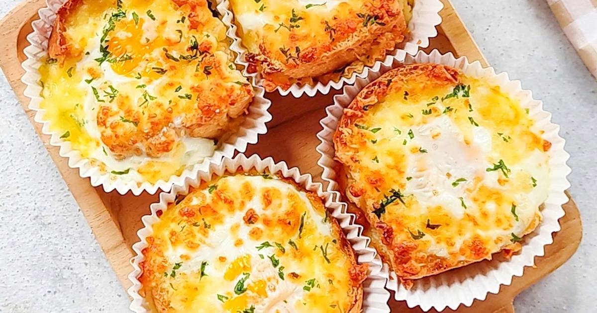 Resep Roti Panggang Telur Keju Oleh Tyasprabowo Cookpad