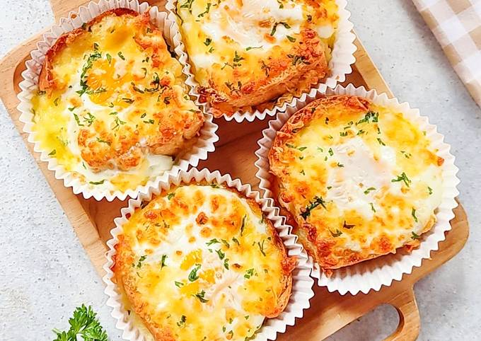 Resep Roti Panggang Telur Keju Oleh Tyasprabowo Cookpad