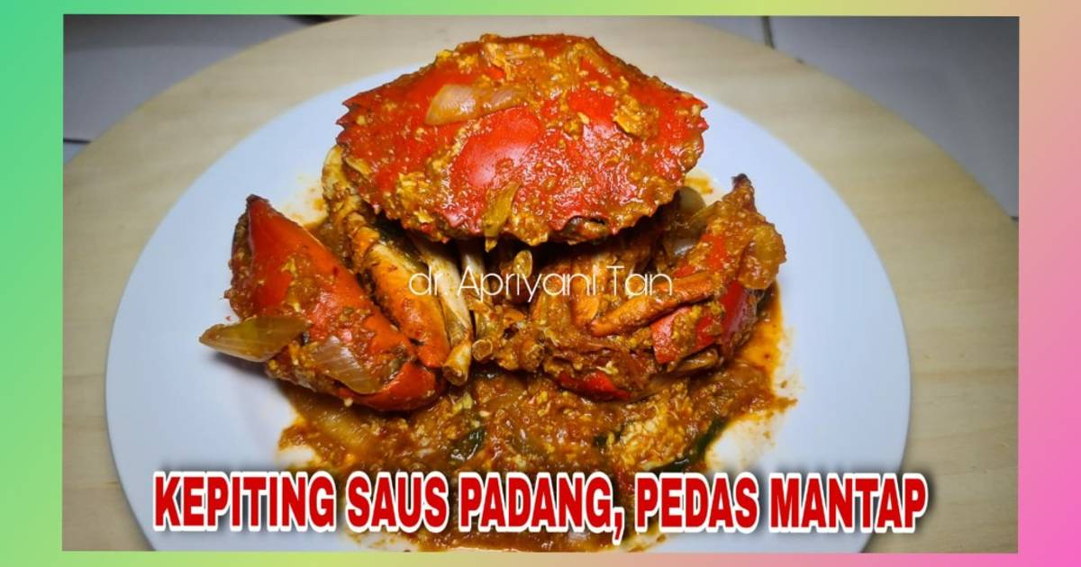 Resep Kepiting Saus Padang Ala Restoran oleh dr.Apriyani Tan - Cookpad