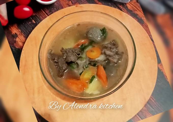 Resep Sop kepala sapi oleh Alendra Kitchen - Cookpad