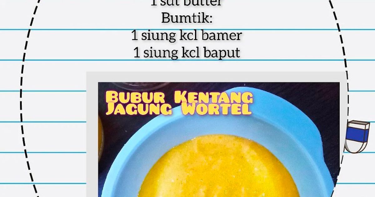 Resep baby kentang dan jagung rumahan enak dan mudah - Cookpad