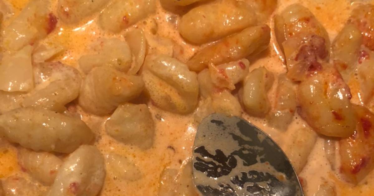 Gnochis in Sahne Soße Rezept von Caro‘s Kitchen - Cookpad