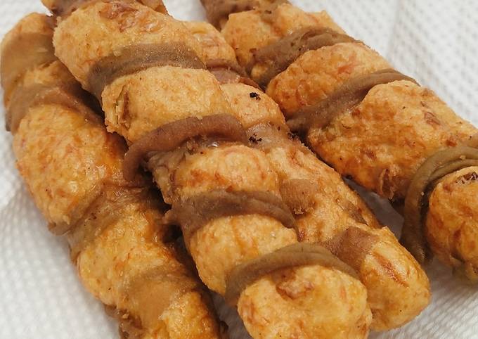 Resep Bakso Goreng Usus Ayam oleh babasisida - Cookpad