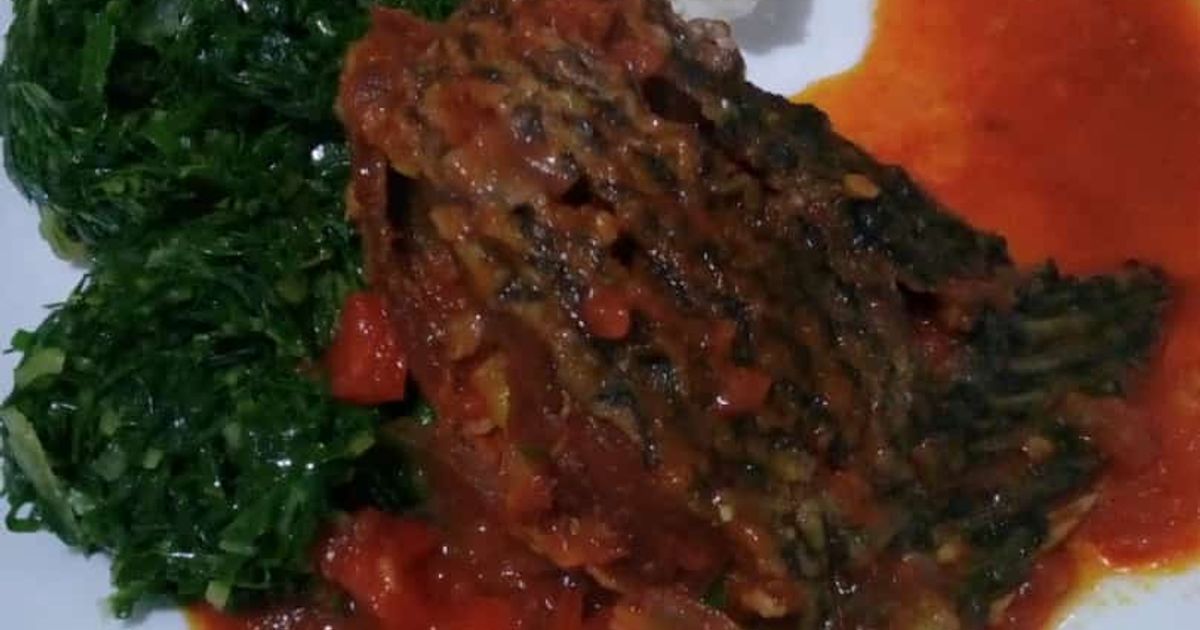 Wet Fry Fish With Sukuma And Ugali Recipe by Bellah Rakiro - Cookpad