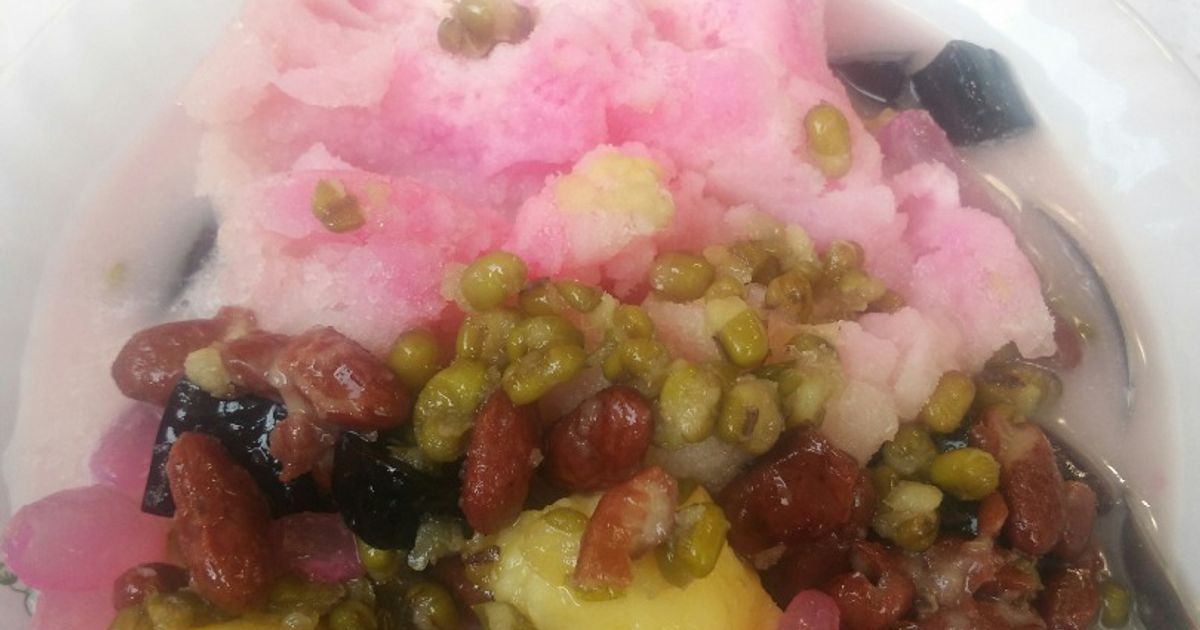 Resep es merah khas bangka rumahan enak dan mudah - Cookpad