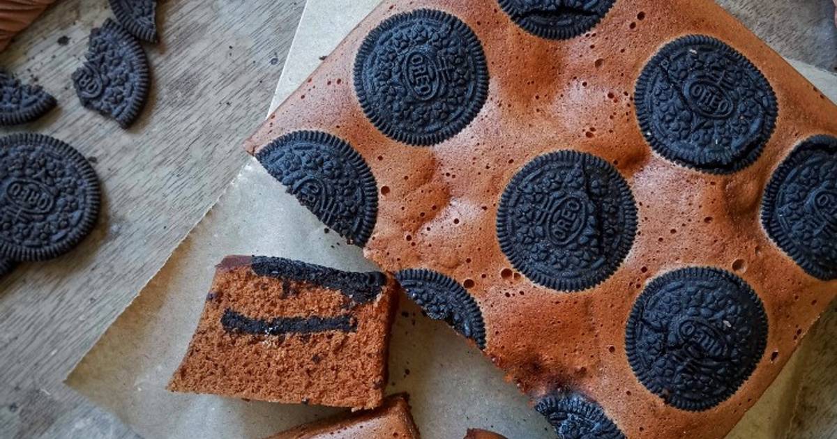 Resep Bolu Kukus Choco Oreo oleh imaimey_ - Cookpad