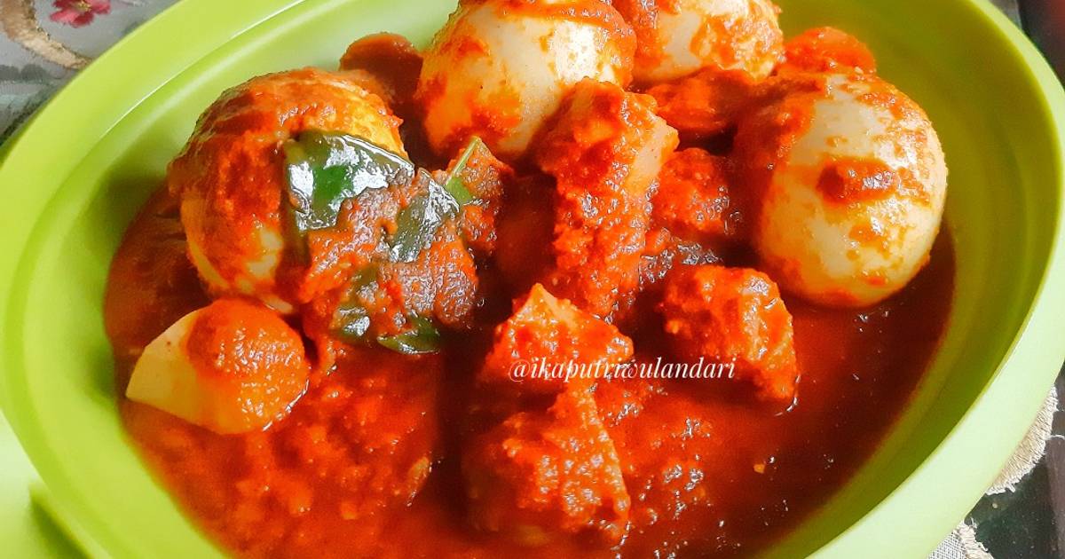 Resep Telur Bumbu Bali oleh Ika Putri Wulandari - Cookpad