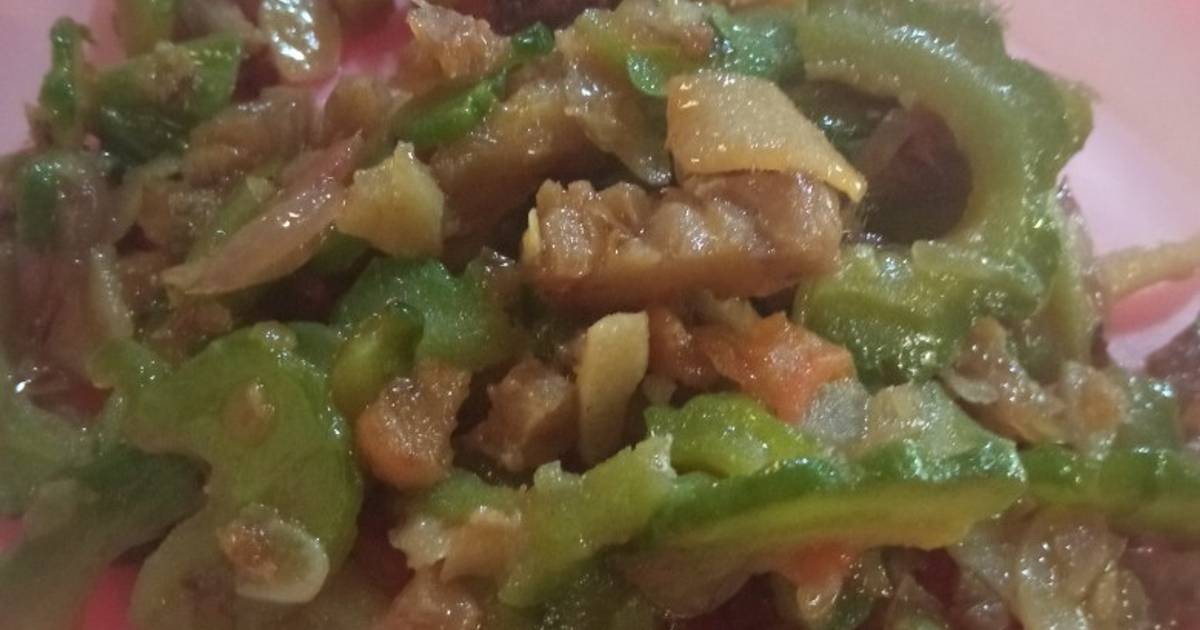 Resep SAYUR PARE + TIPS ANTI PAHIT oleh sumarti sumarti - Cookpad