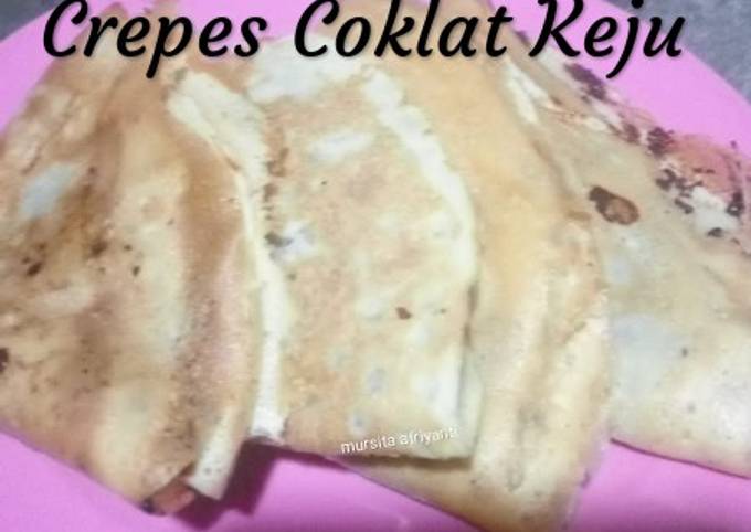 Resep Crepes Coklat Keju oleh mursita afriyanti siysi - Cookpad
