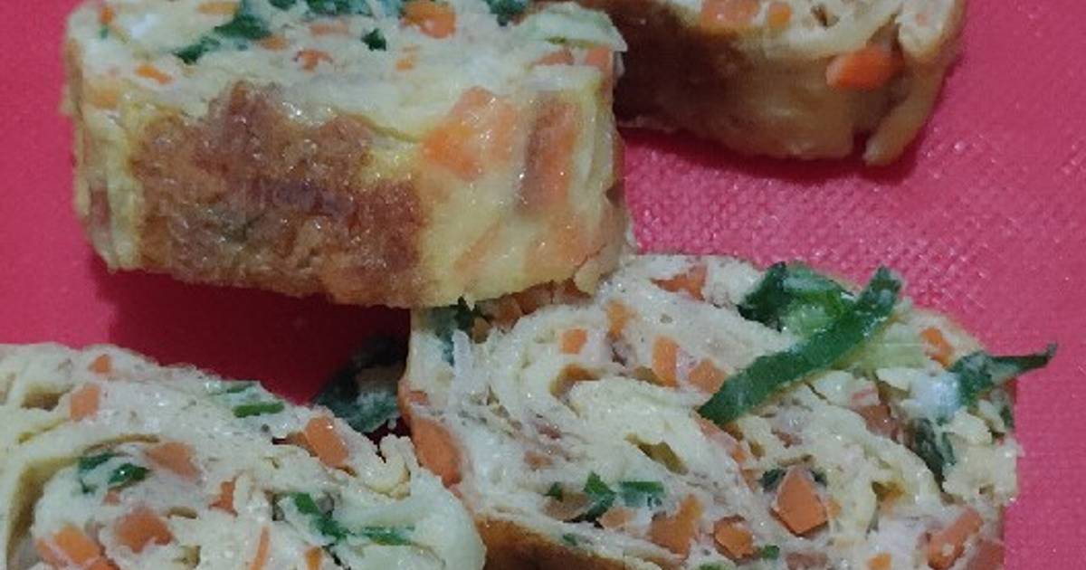 Resep Telor gulung Korea ' gyeran mari ' oleh Nur Apriani - Cookpad