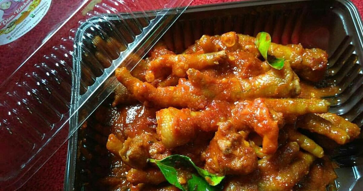 Resep Ceker Mercon Pedas & Simpel yang Bikin Nagih!