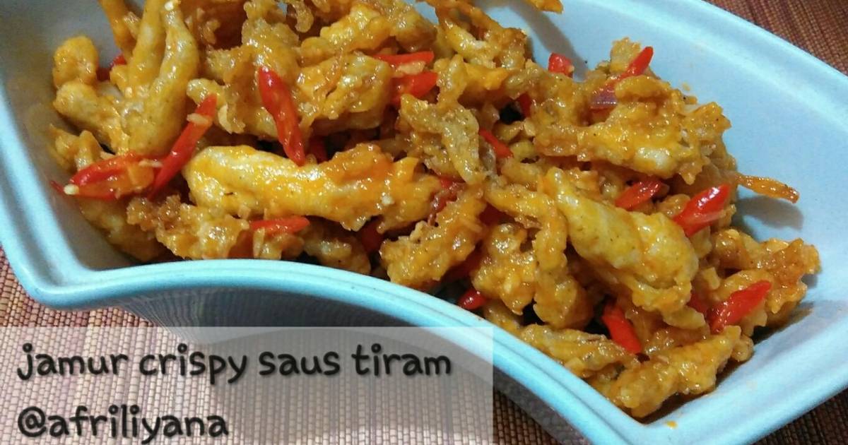 48 resep jamur crispy saus tiram enak dan mudah - Cookpad