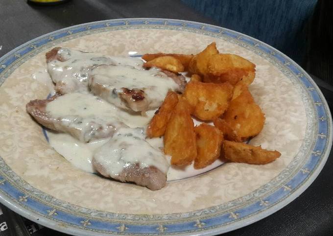 Solomillo al roquefort Receta de yayita- Cookpad