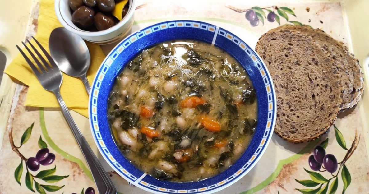 Φασόλια χωρίς σάλτσα με σπανάκι Συνταγή από τον/την Anna Beni - Cookpad