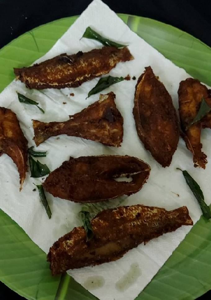 மீன் வறுவல்(fish fry recipe in tamil) இவருடைய ரெசிபி Crazy Cookie- குக்பேட்