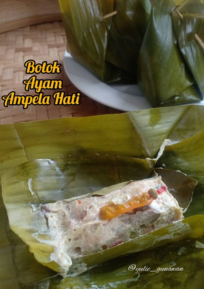 Resep Botok /Gadon Ayam Ampela Hati oleh 🌷Yulie Yuda Gunawan🌷 - Cookpad