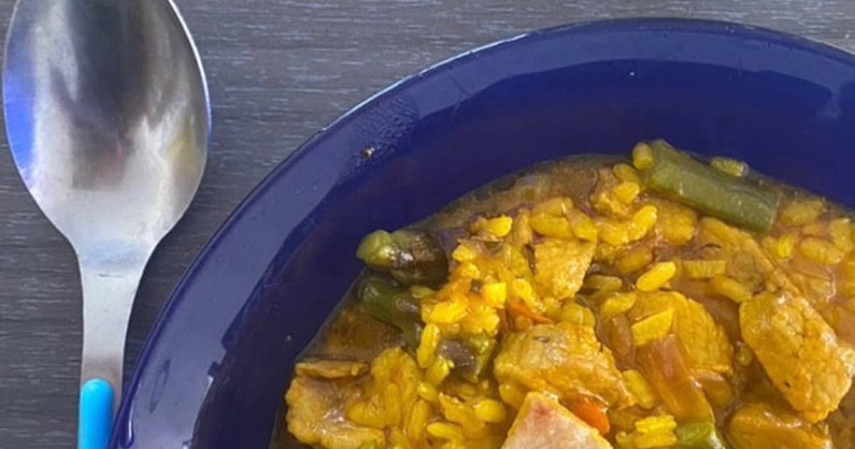 Arroz con secreto y pollo - 29 recetas caseras- Cookpad