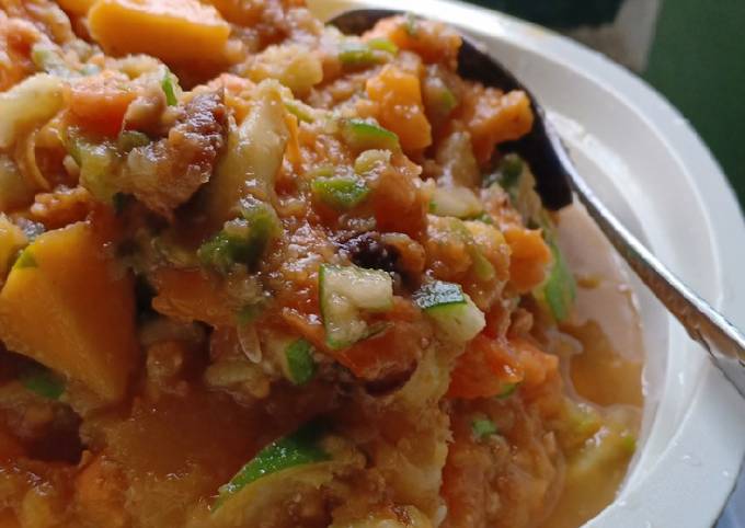 Resep Rujak tumbuk oleh Avara - Cookpad
