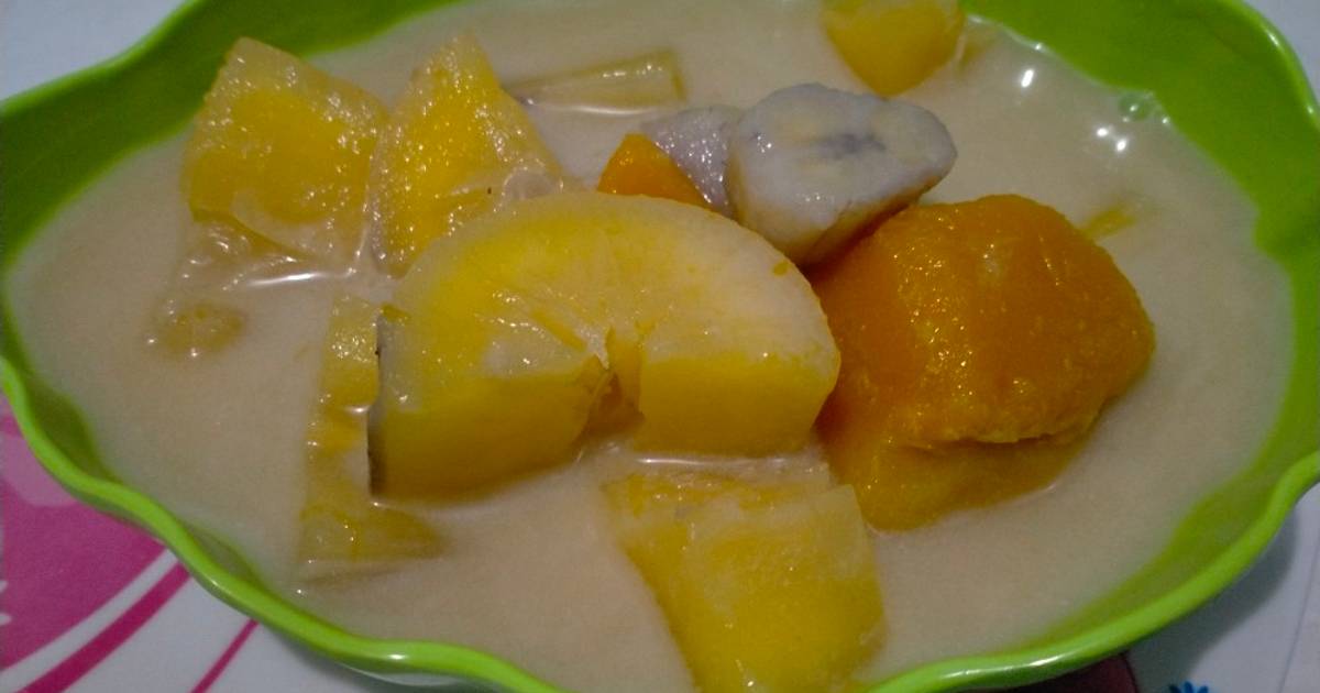 Resep Kolak Pisang Labu Kuning Singkong Dan Ubi Oleh Sadar Indah