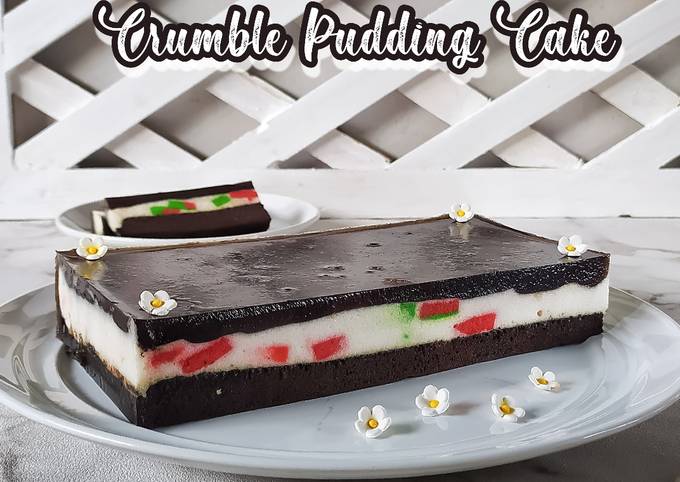 Resep Crumble Pudding Cake oleh Saomi Mayhai - Cookpad