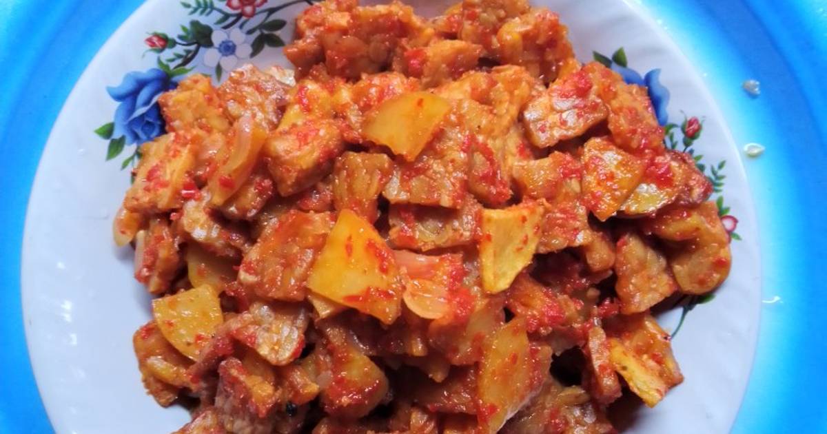 Resep kentang balado lezat mudah dan praktis, cocok untuk menu keluarga