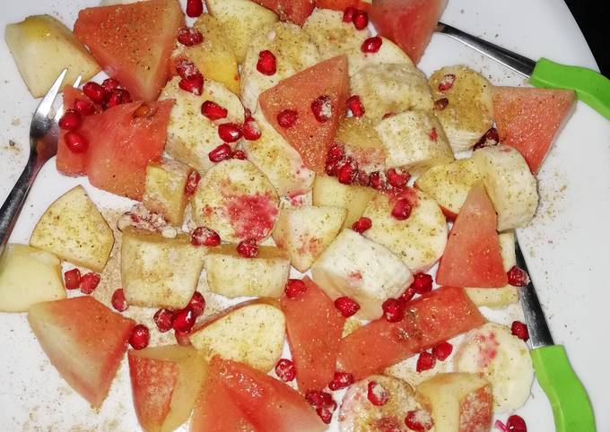 Fruit Chat Recipe by Sarika Narang - Cookpad