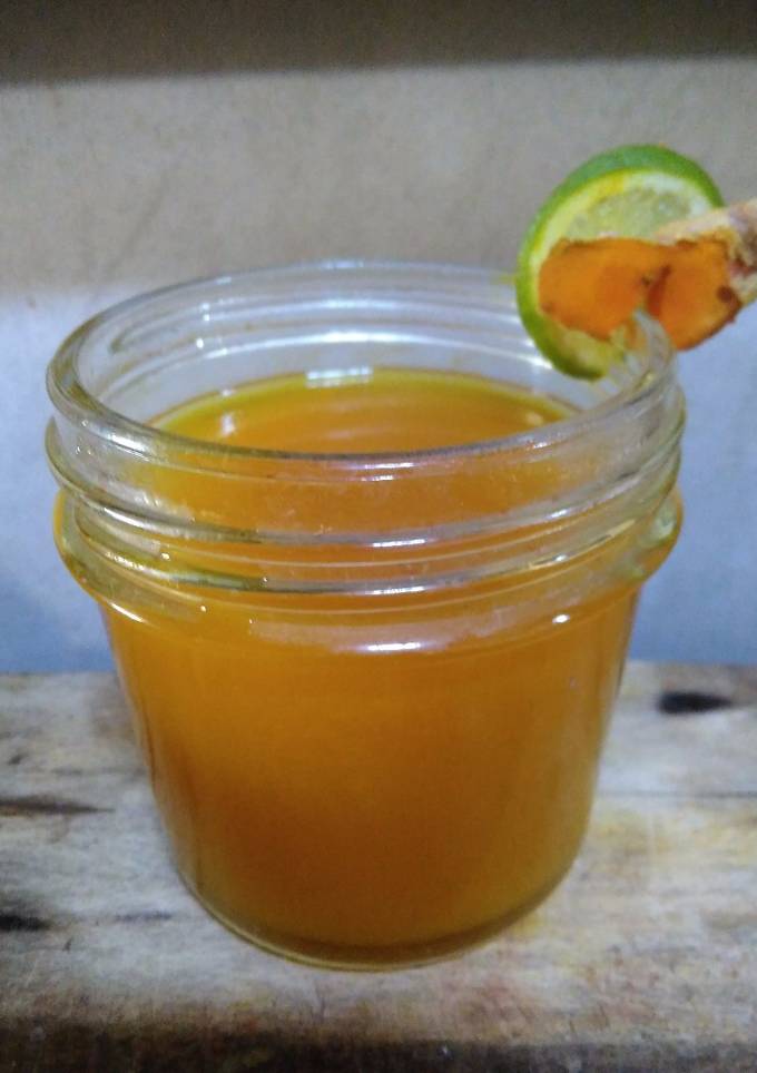 Resep Indonesia Tradisional Drink //Kunir Asem / Kunyit Asam oleh Wenny ...