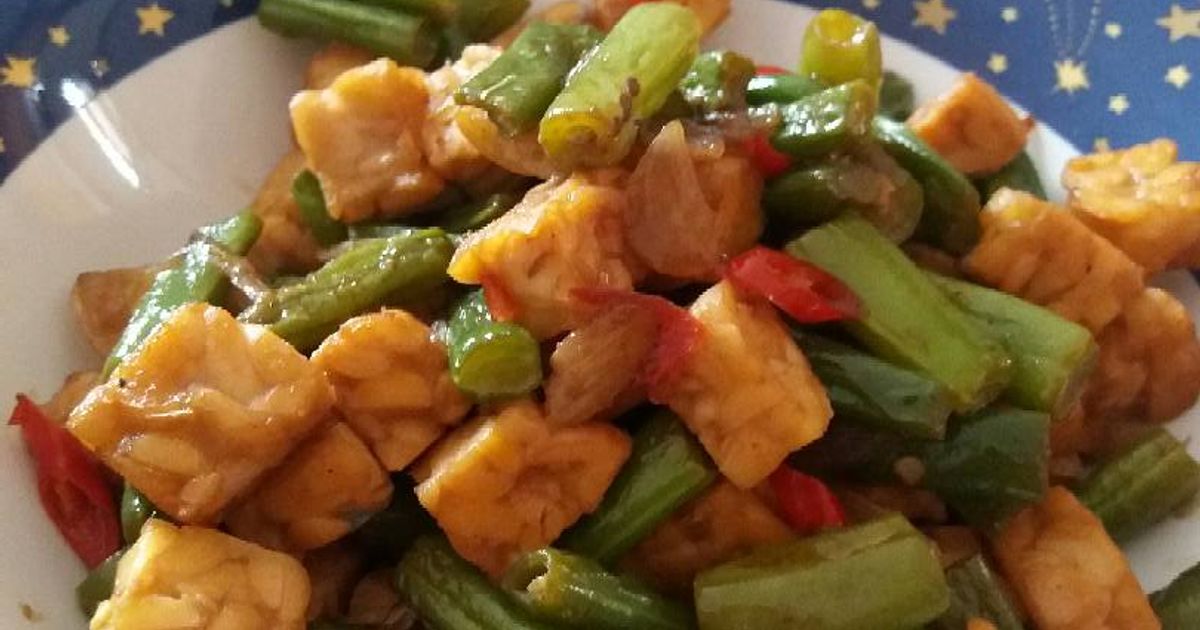 Resep Tumis Buncis Tempe oleh Eky Sayida - Cookpad