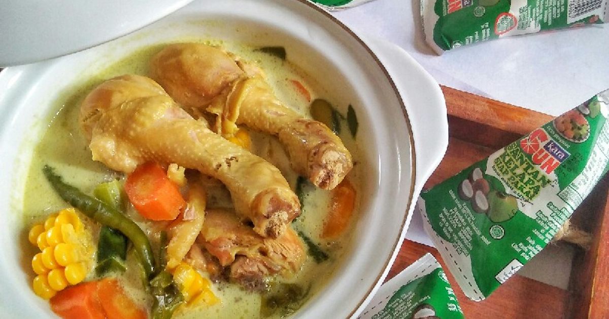 Resep Lodeh Ayam oleh Fitri Maharani - Cookpad