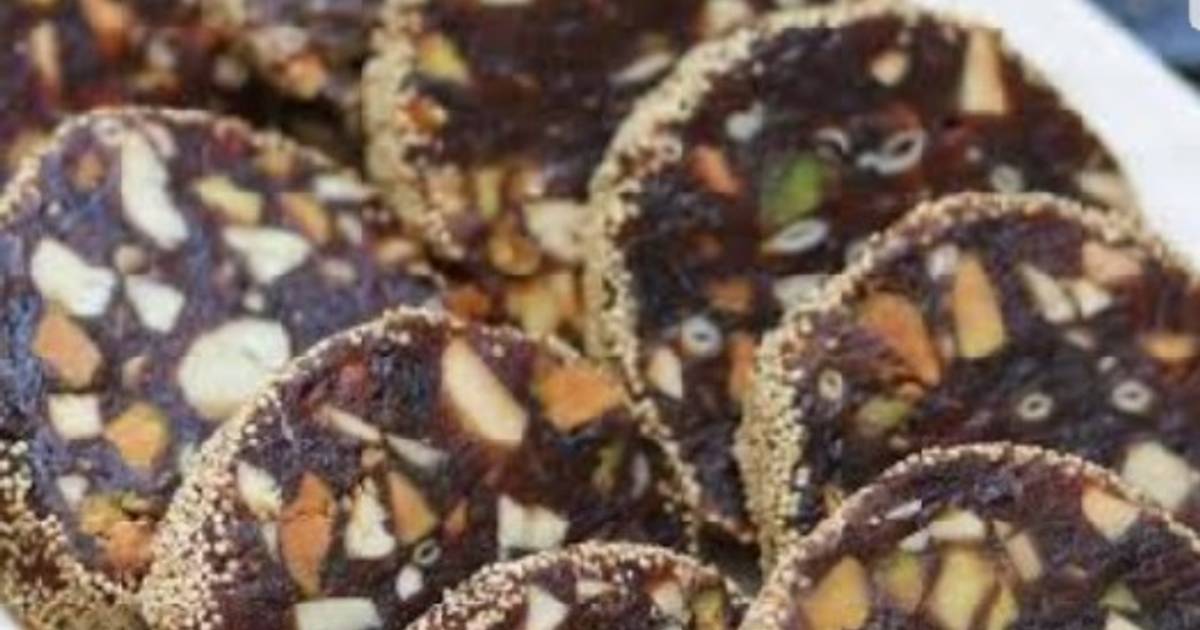 Khajoor rolls Recipe by NJ - Cookpad