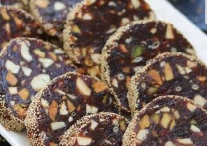 Khajoor rolls Recipe by NJ - Cookpad