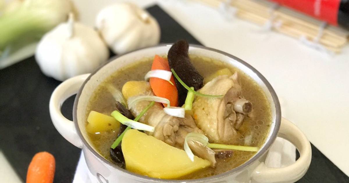 110 resep sup ayam kampung saos enak dan mudah - Cookpad