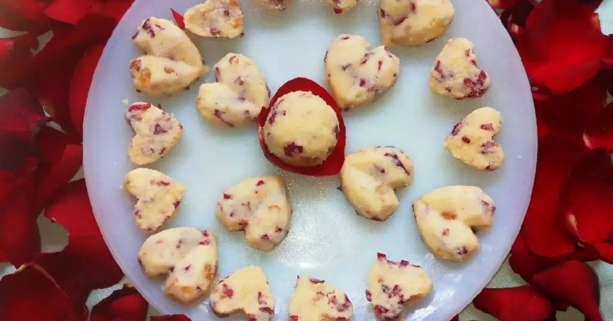 Paneer Rose Sweet Hearts Recipe by Sangita Vyas - Cookpad