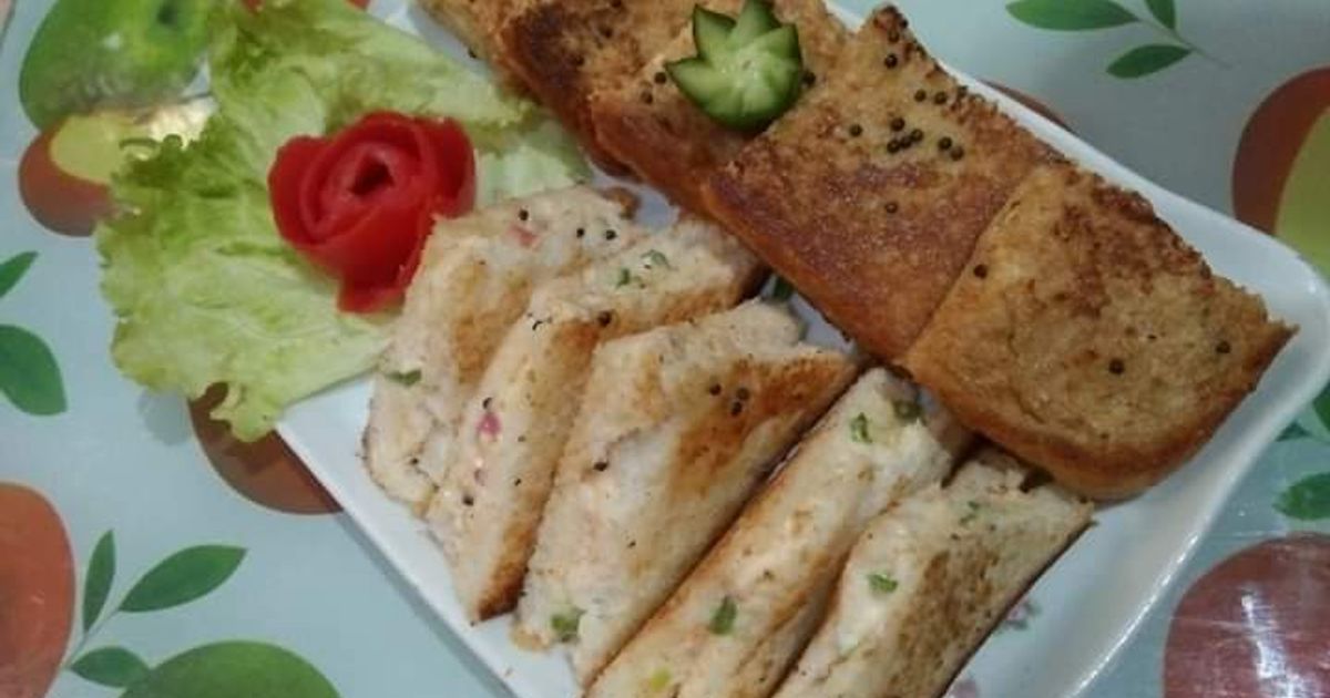 Hung Curd Sandwiches🍞 Recipe by Asma Saif - Cookpad