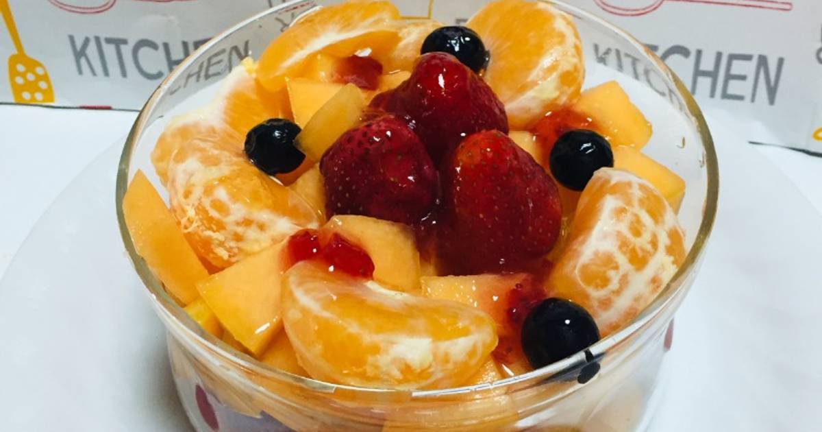 Ensalada mix de frutas con miel y yogur! Receta de yenit julia tajiri ...