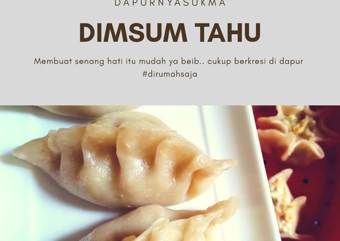 Resep Dimsum tahu oleh Dapurnyasukma - Cookpad