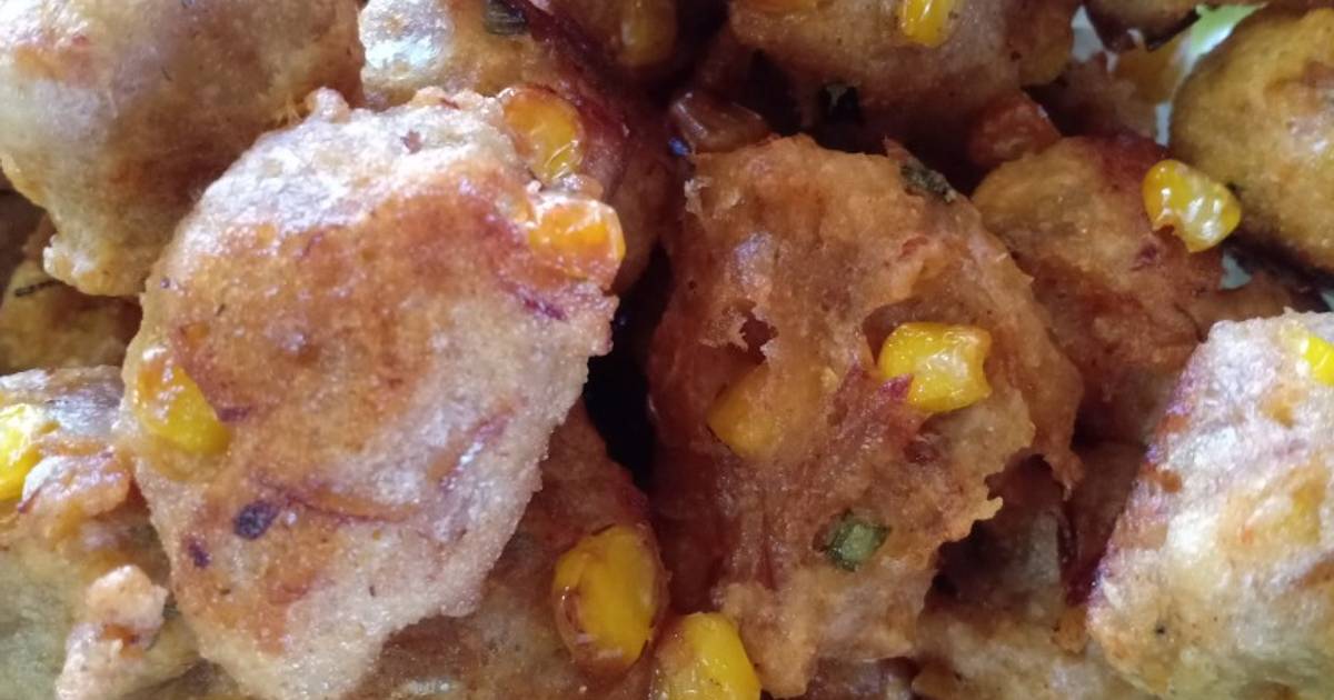 Resipi Cucur ikan bilis dan jagung oleh Norulhasni Mohd Zaini - Cookpad