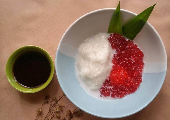 Resep 29. Bubur Sagu Merah Putih oleh Wulanda Green - Cookpad