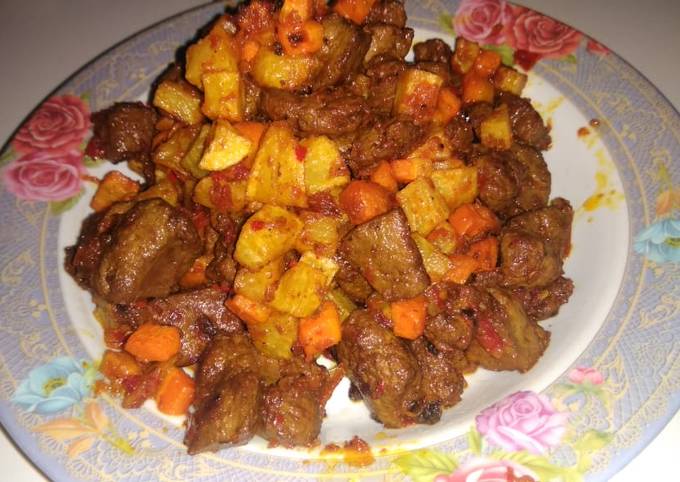 Resep Sambal goreng ati sapi oleh Desuwt - Cookpad