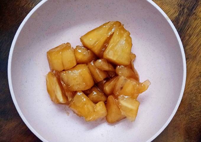 Resep Singkong Karamel oleh Endah Actafianti - Cookpad