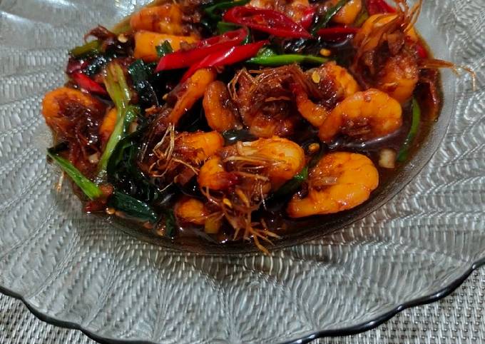 Resep Udang Kecap oleh Nevy - Cookpad
