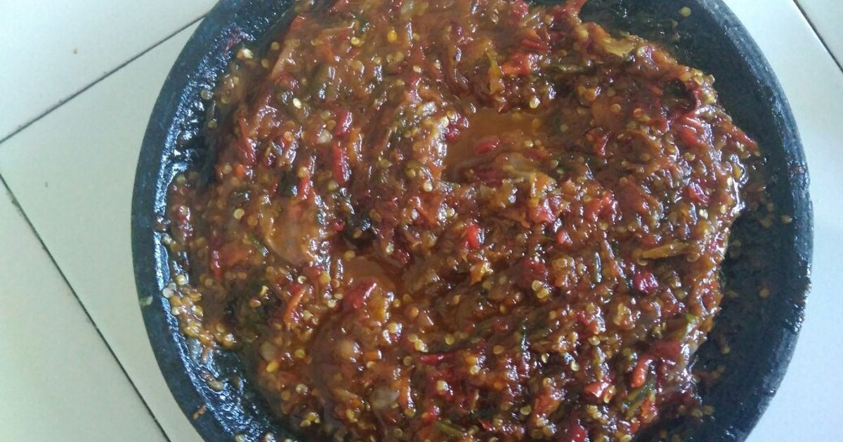 Resep raja cobek rumahan enak dan mudah - Cookpad