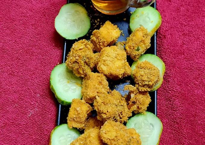 Baked paneer pakoda Recipe by Sanchita Das - Cookpad